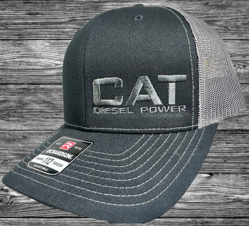 CAT Diesel Power Hat Black and Charcoal - BAD Gear